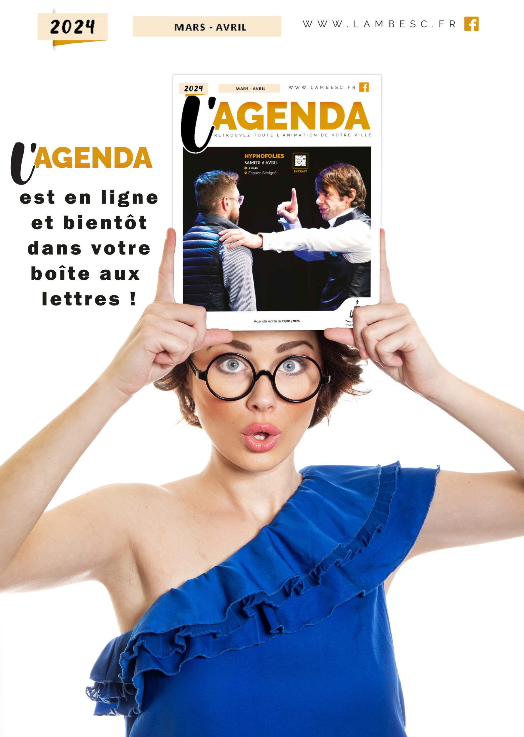Agenda de mars-avril - En ligne et bientôt chez vous - Mairie de Lambesc