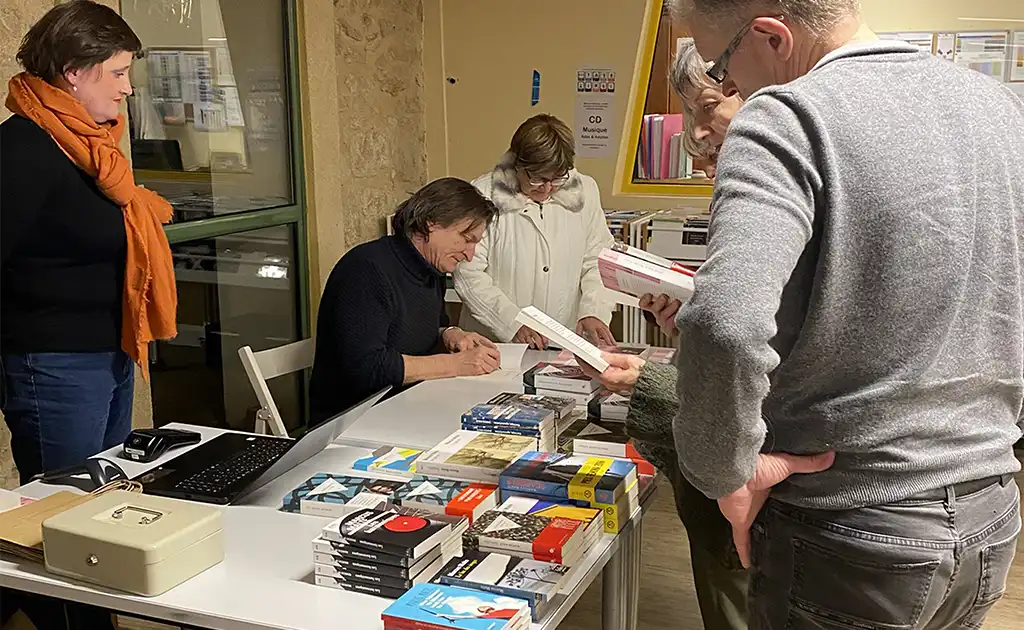 Retour sur la rencontre avec Marcus Malte - Mairie de Lambesc